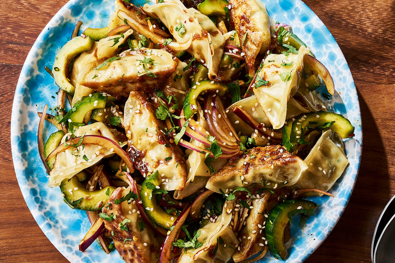 Nadiya Hussain’s dumpling salad recipe - Hyphen
